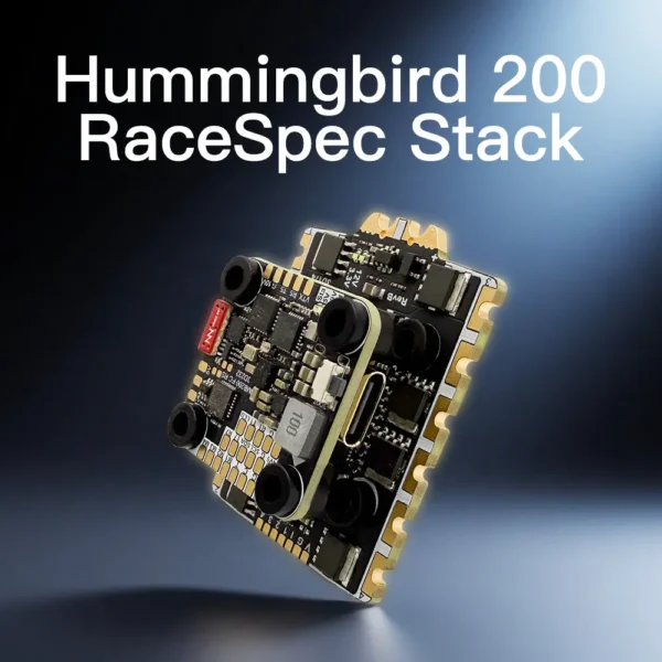 NewBeeDrone Hummingbird 200 RaceSpec Stack 20x20mm ELRS FC + 80A AM32 ...